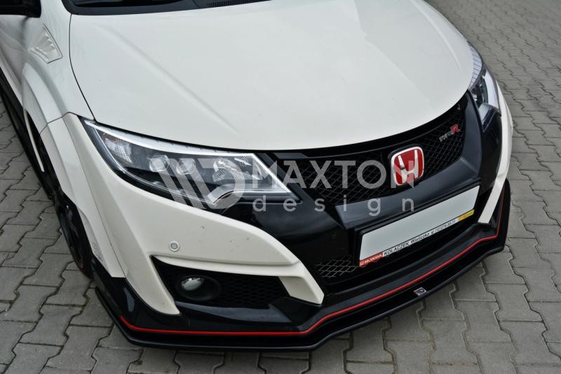 Przedni Splitter / dokładka ABS (wer.1) - HONDA CIVIC IX TYPE R (FK2 ...