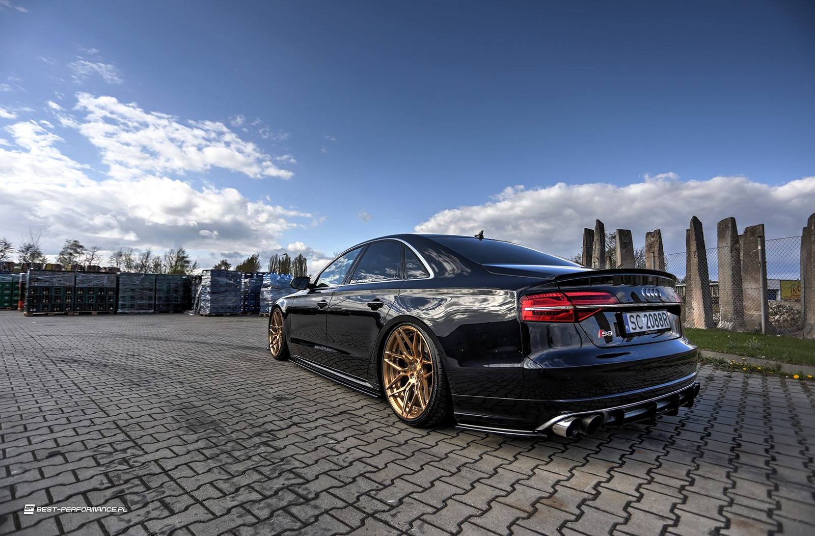 Poszerzenia Progów ABS - Audi S8 D4 Facelift - MAPET-TUNING