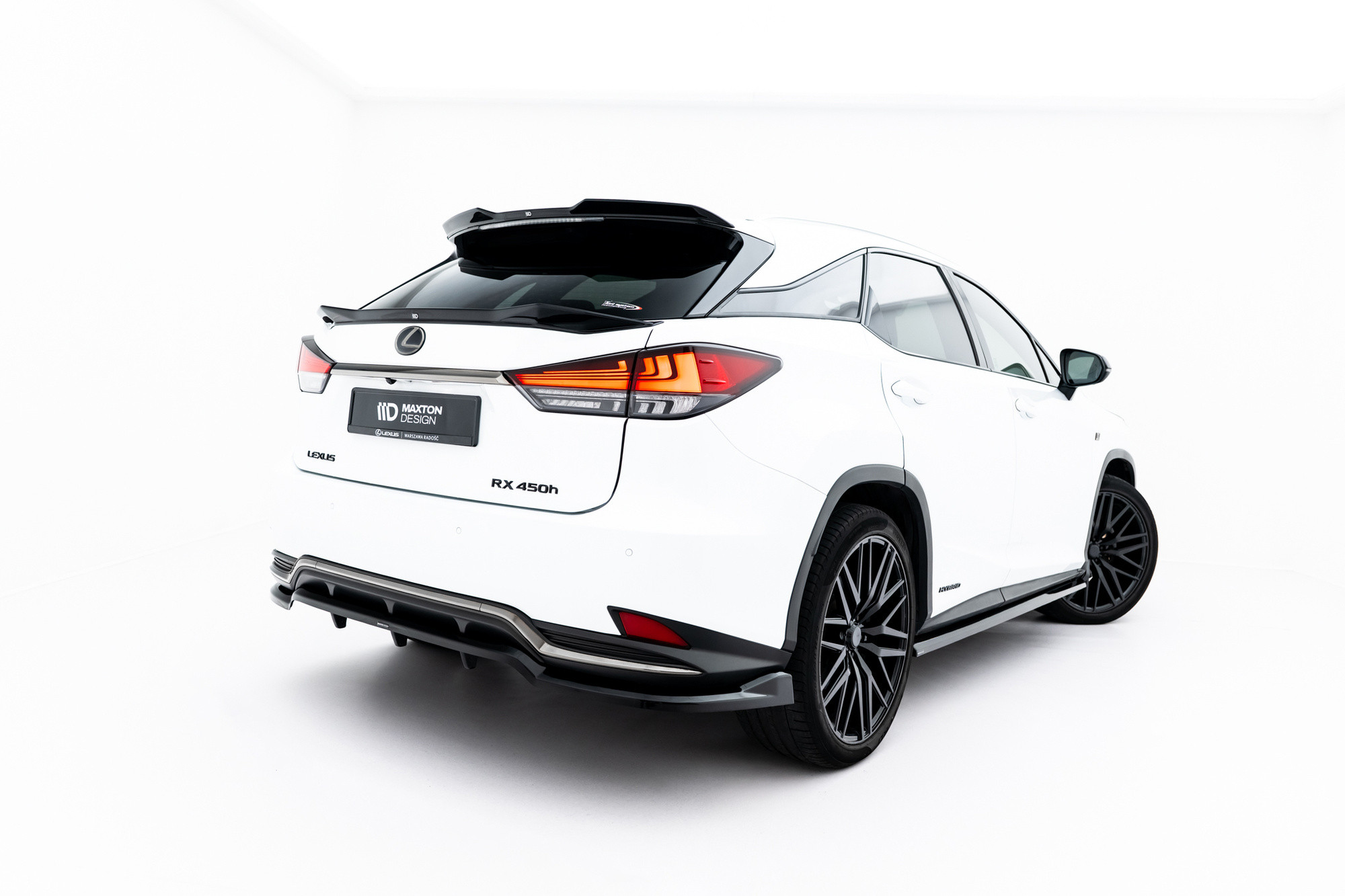 Dolny Spojler CAP lotka tył 3D - Lexus RX F-Sport Mk4 Facelift - MAPET ...