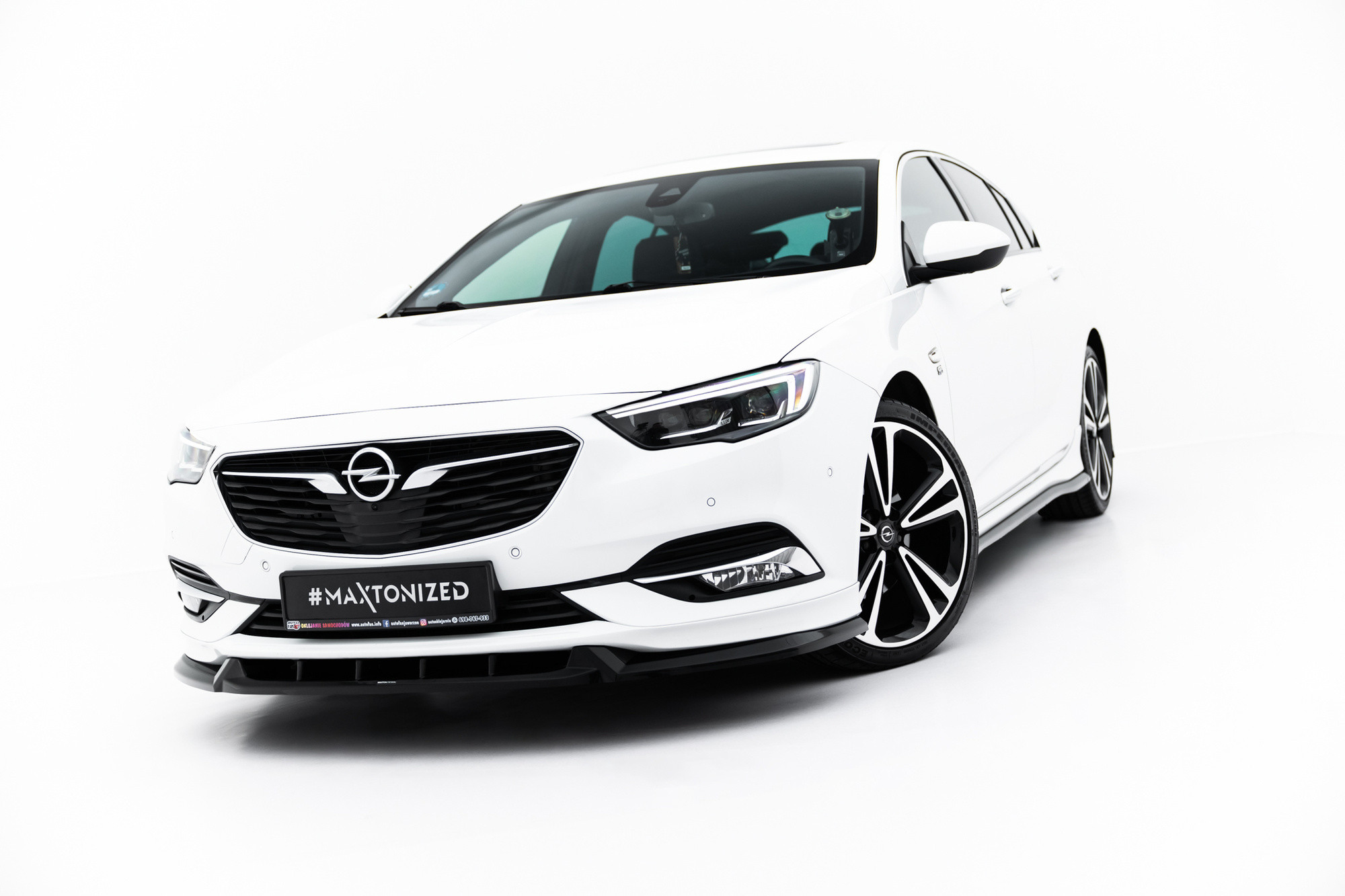 Przedni Splitter / dokładka - Opel Insignia Mk2 OPC-Line - MAPET-TUNING