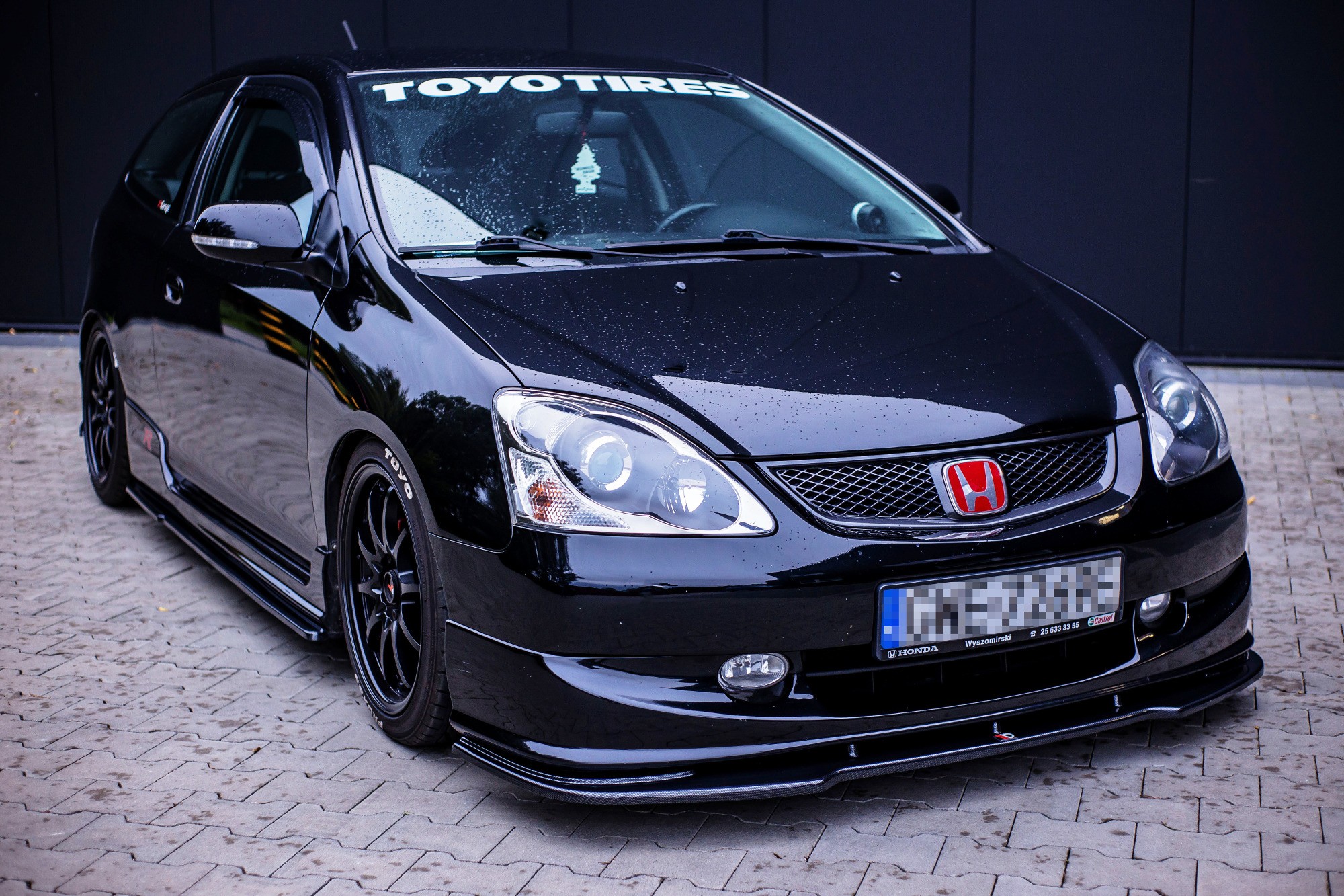Przedni Splitter / dokładka - HONDA CIVIC EP3 (MK7) TYPE-R/S FACELIFT ...